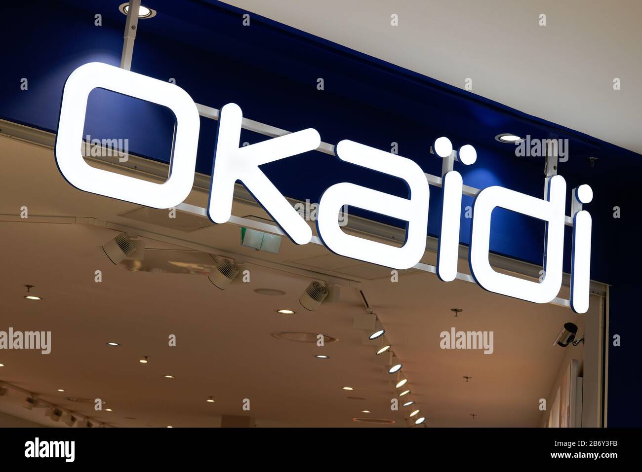 Okaidi logo Banque de photographies et d’images à haute résolution - Alamy
