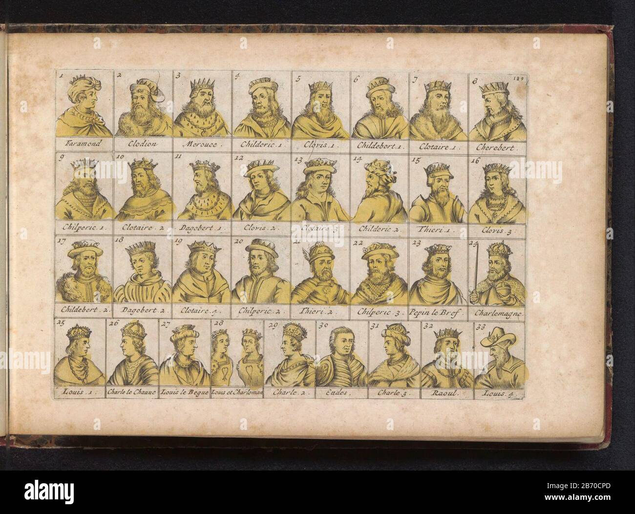 Portraits des rois de france Banque de photographies et d’images à ...