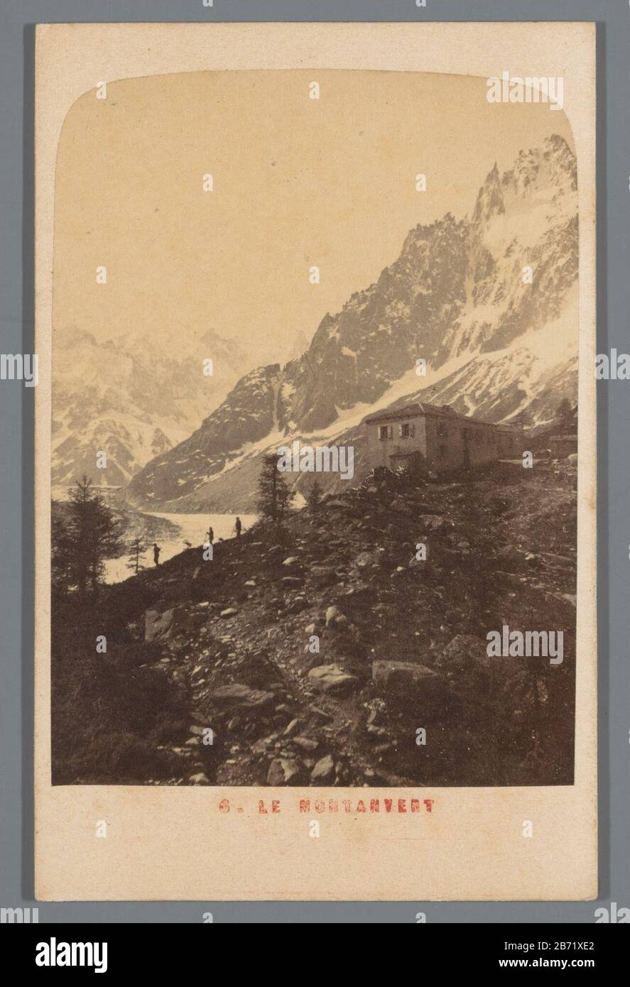 Le montanvert Banque de photographies et d’images à haute résolution ...