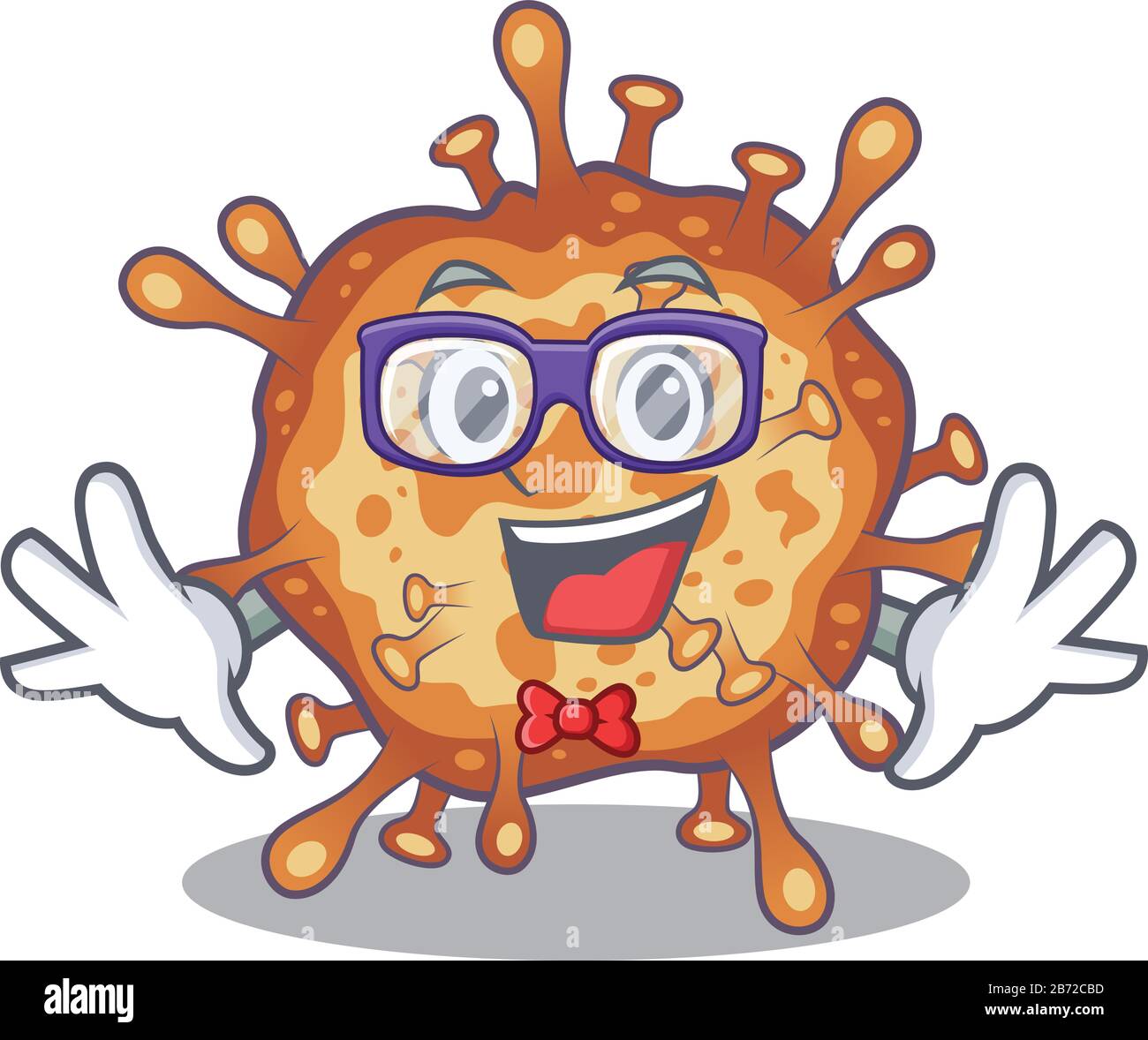 Super Drôle Geek rétro virus corona dessin de personnage de dessin ...