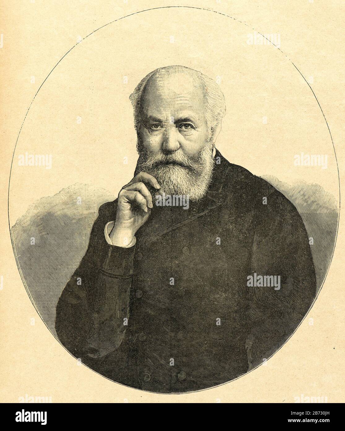 Portrait De Charles Gounod 1818 1893 Banque d'image et photos - Alamy