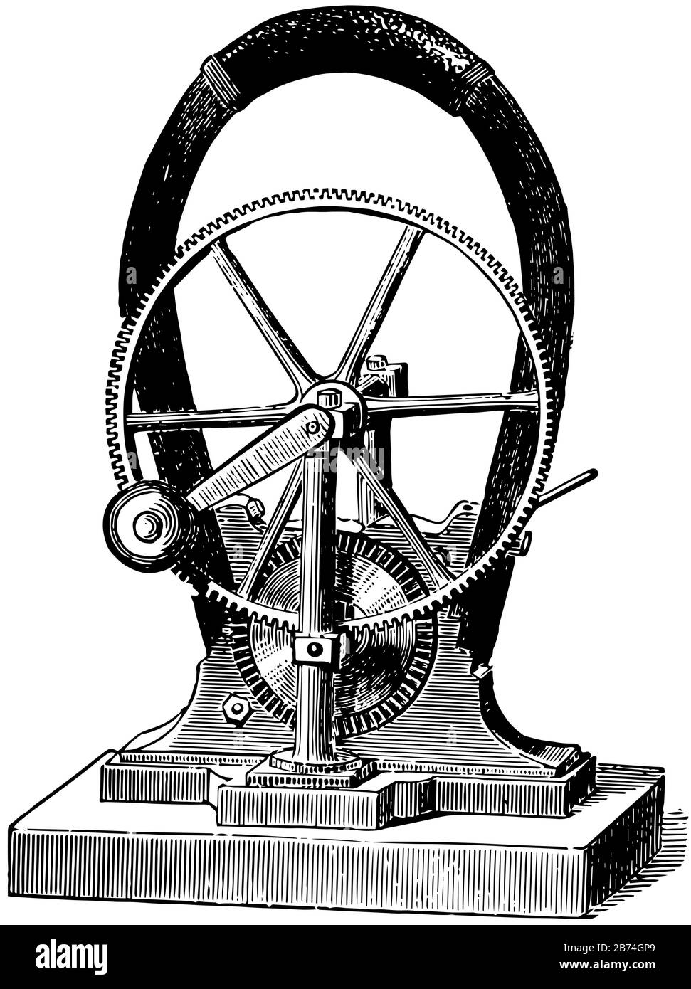 Gramme machine Banque d'images vectorielles - Alamy