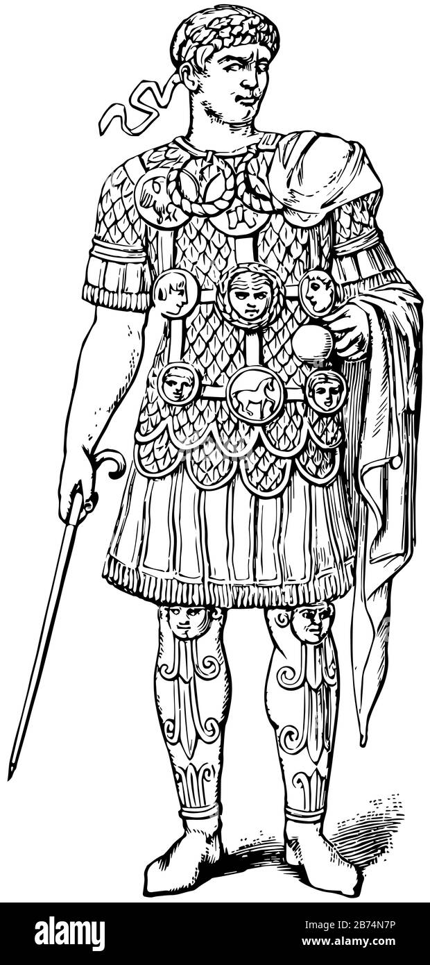 Roman Centurion était un officier de rang bas à moyen en charge d'un ...