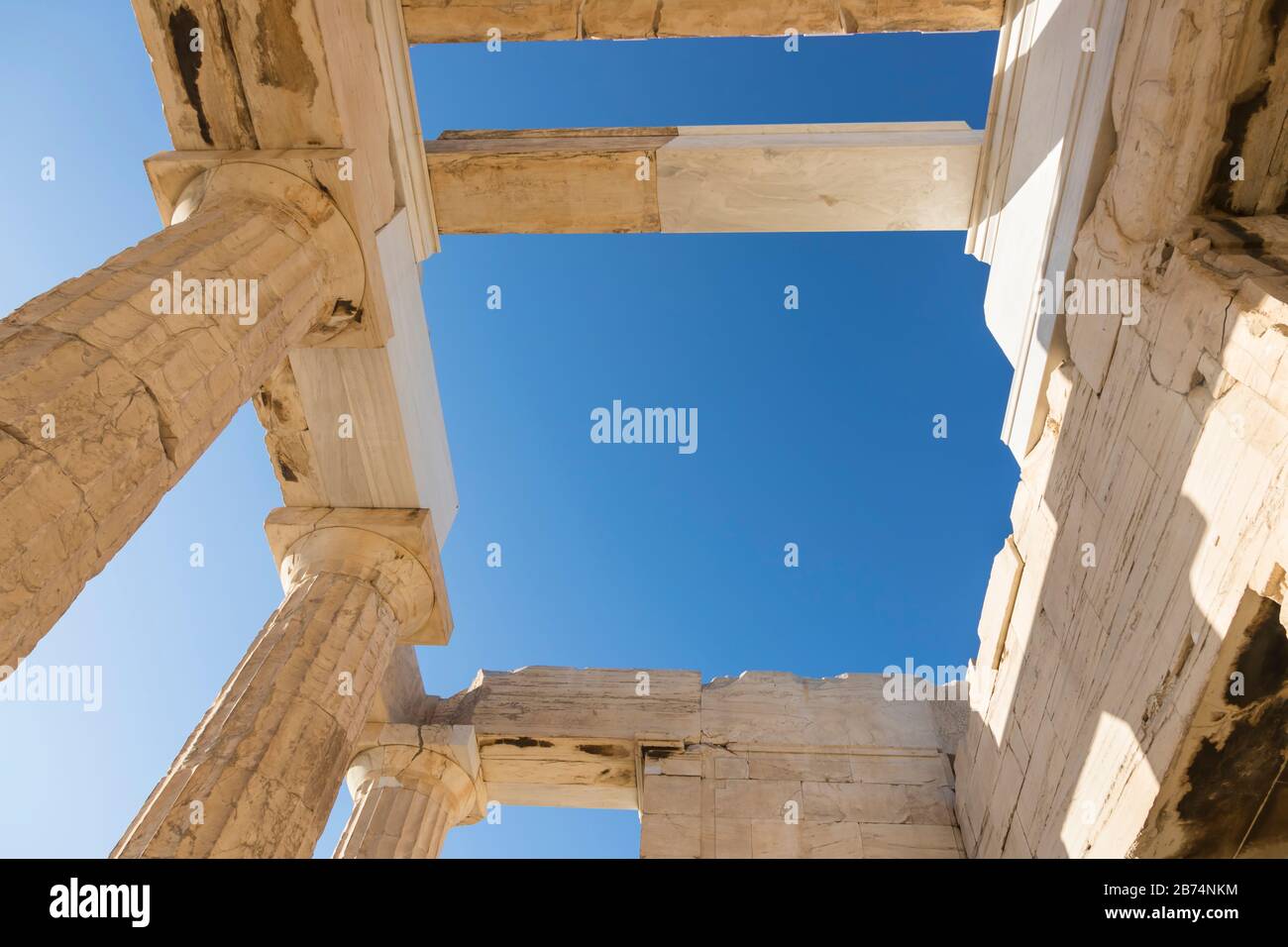Célèbres monuments grecs anciens Banque de photographies et d’images à ...