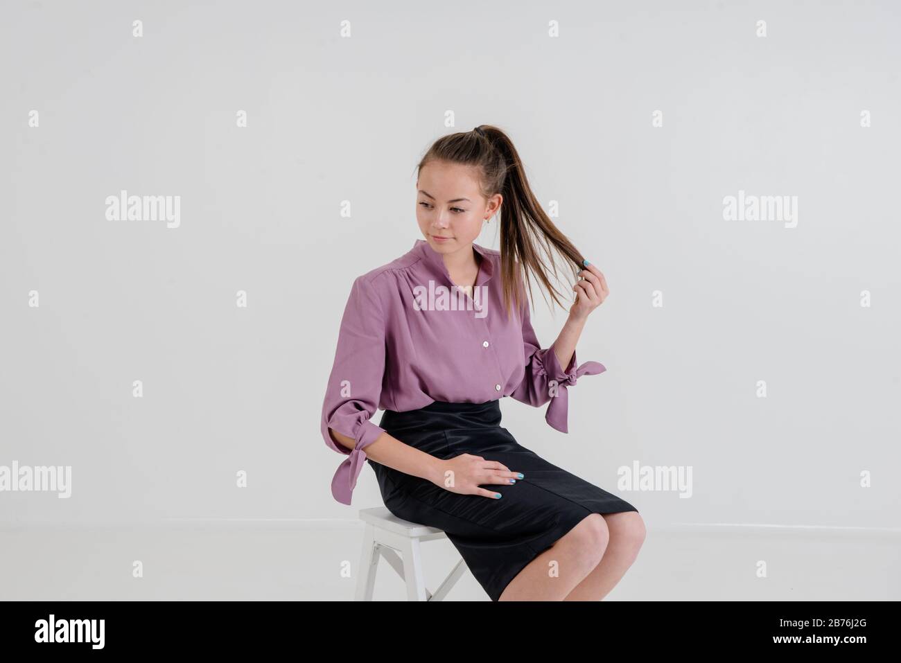 La mode des adolescents Banque de photographies et d’images à haute ...