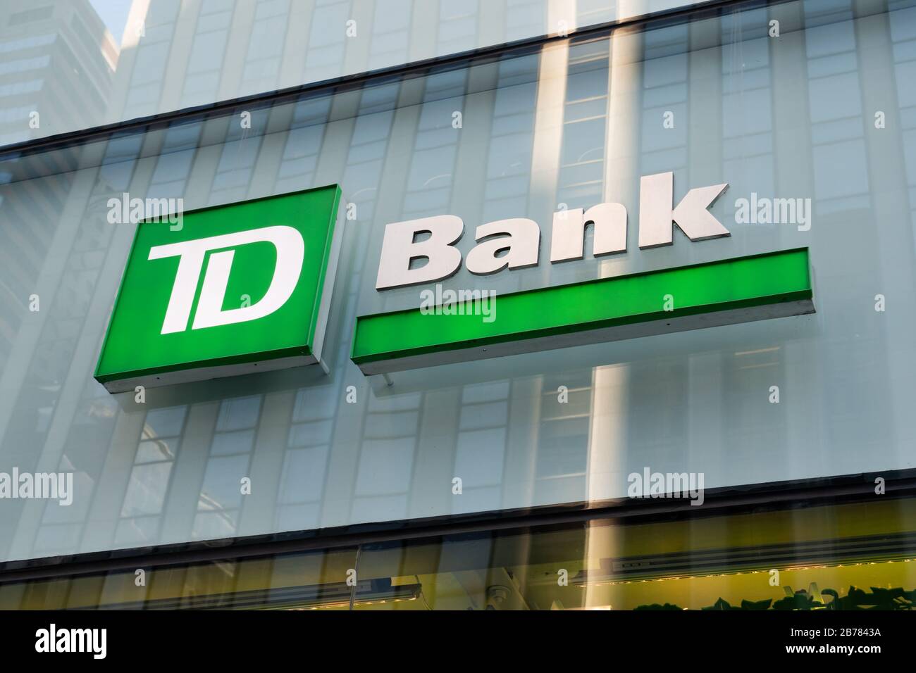 Td bank logo Banque de photographies et d’images à haute résolution - Alamy