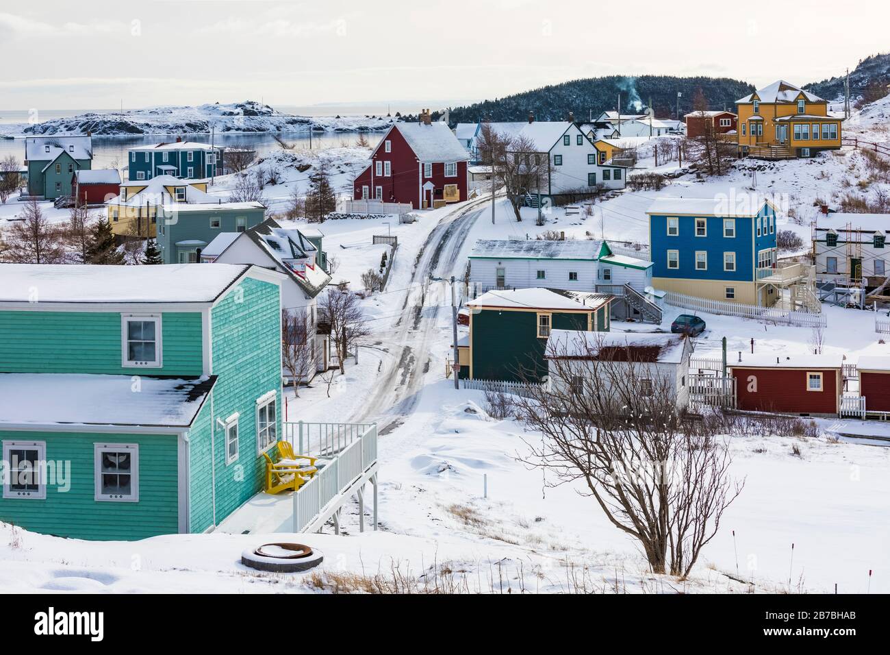 Newfoundland winter Banque de photographies et d’images à haute ...
