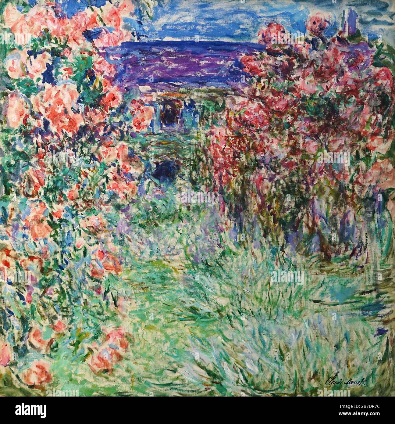 Monet painting artist house Banque de photographies et d’images à haute ...