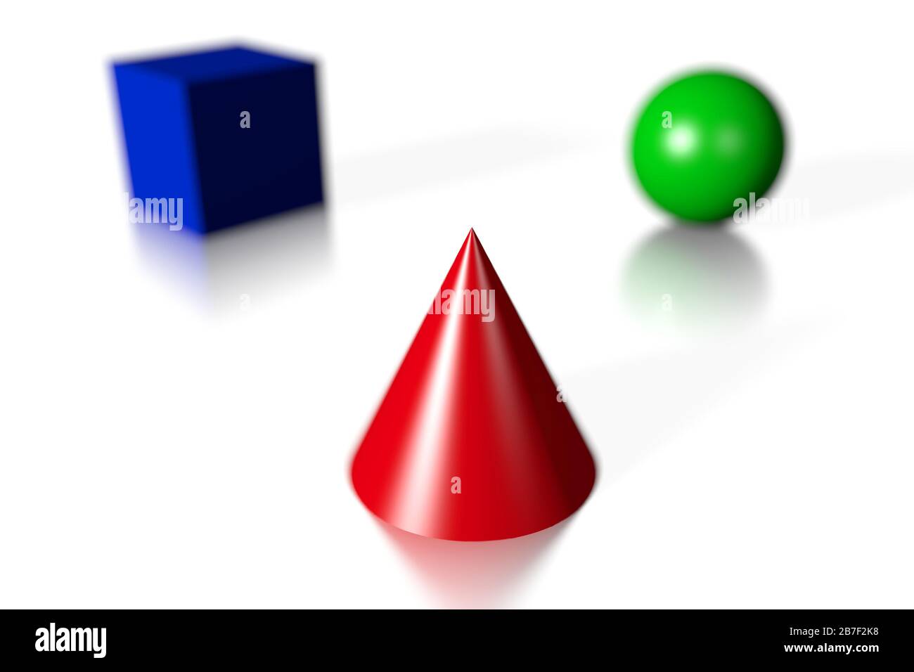 Cône géométrique Banque de photographies et d’images à haute résolution ...