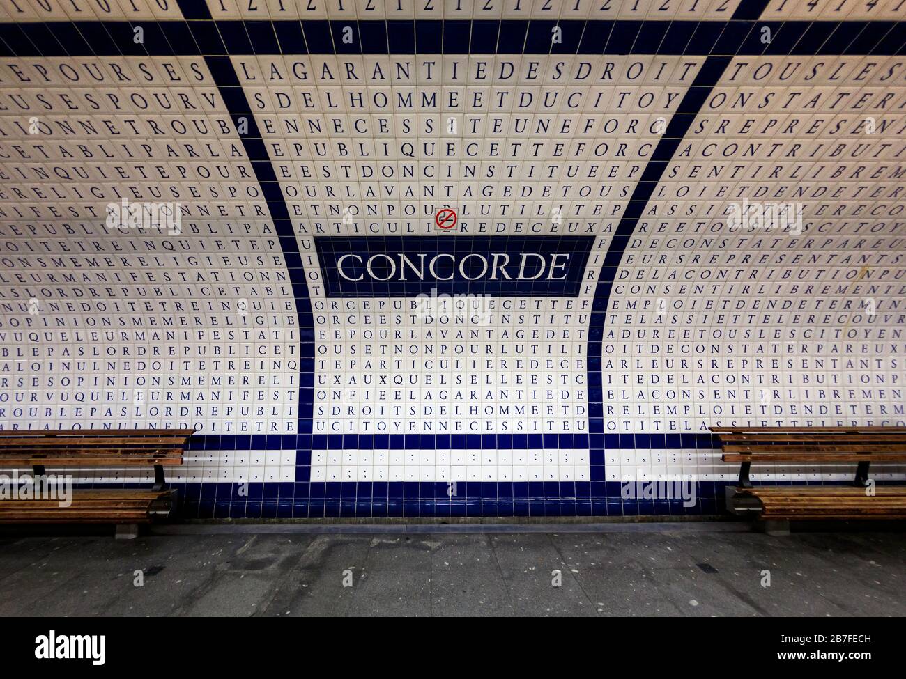 Station de métro concorde ligne 1 8 12 Banque de photographies et d ...