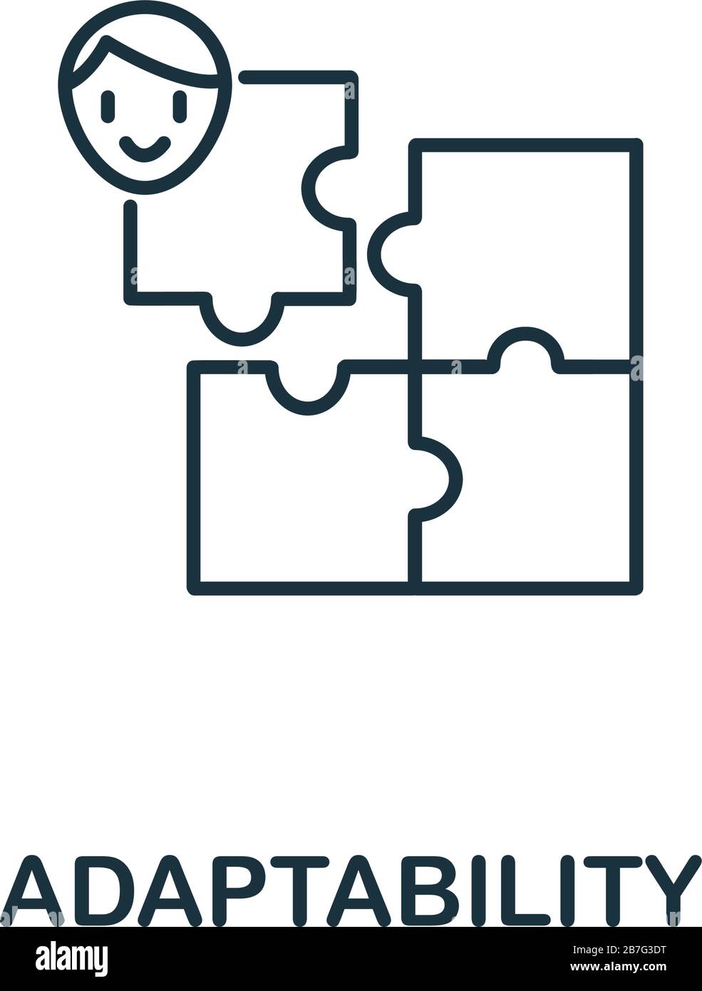 Processus d'adaptation au travail Banque d'images vectorielles - Alamy