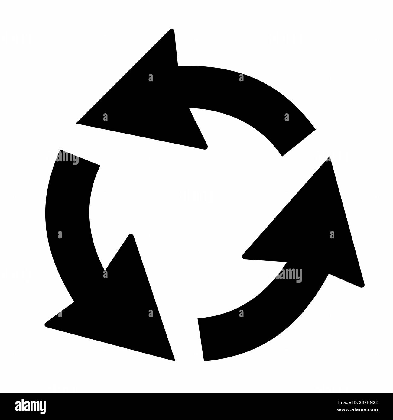 Rond point symbole Banque d'images noir et blanc - Alamy