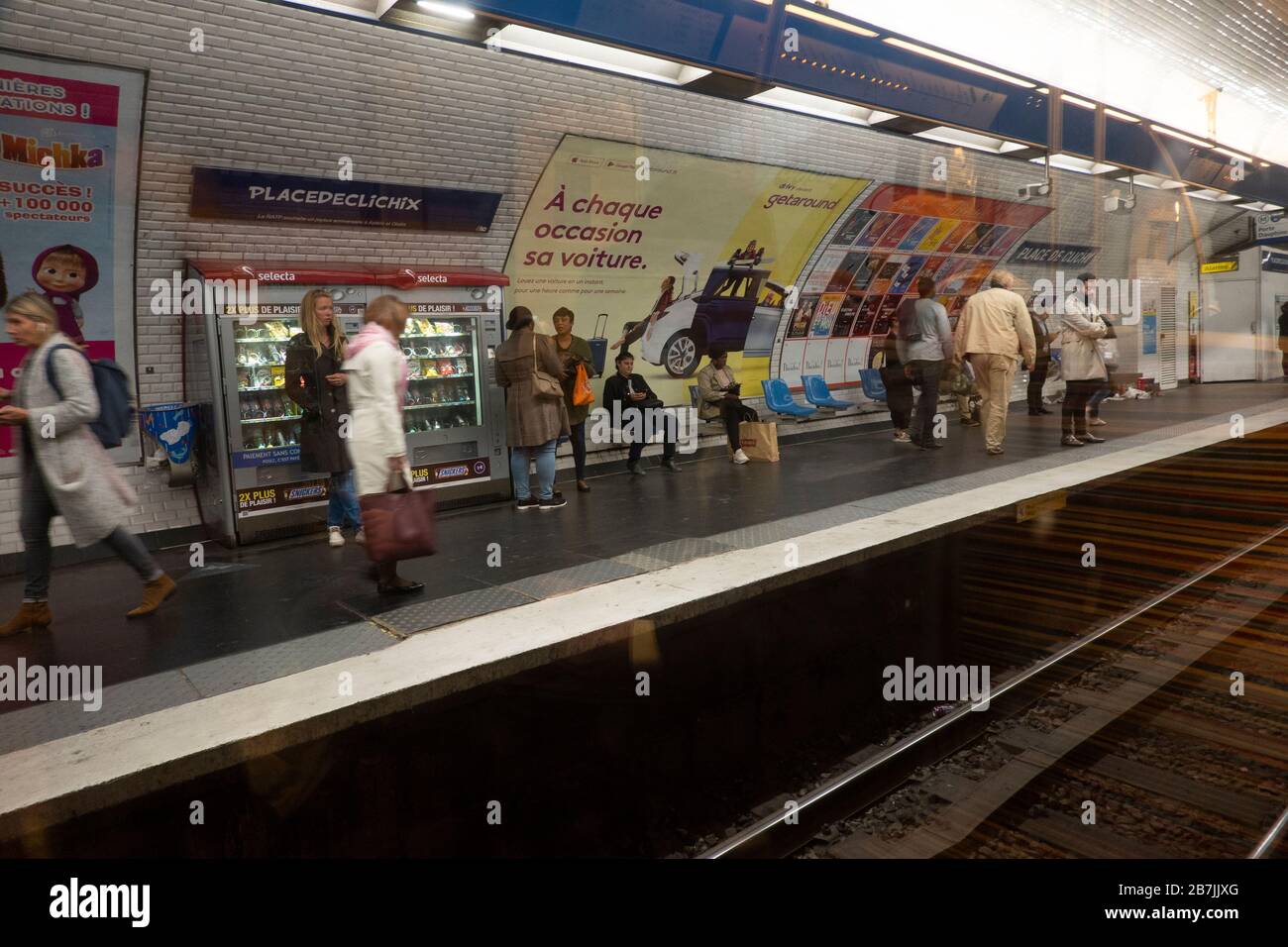 La place clichy paris france Banque de photographies et d’images à ...