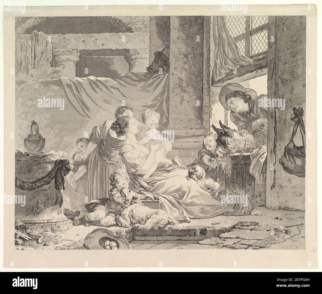 La famille du fermier Banque de photographies et d’images à haute ...