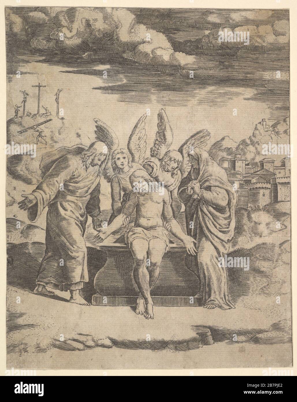 Jesus tomb angels Banque de photographies et d’images à haute résolution - Alamy