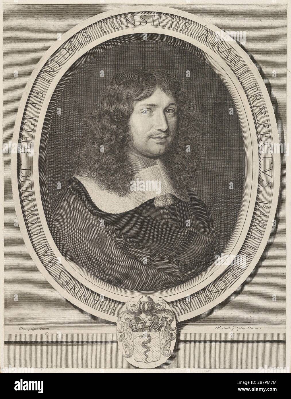 Gravure de jean baptiste colbert Banque de photographies et d’images à ...