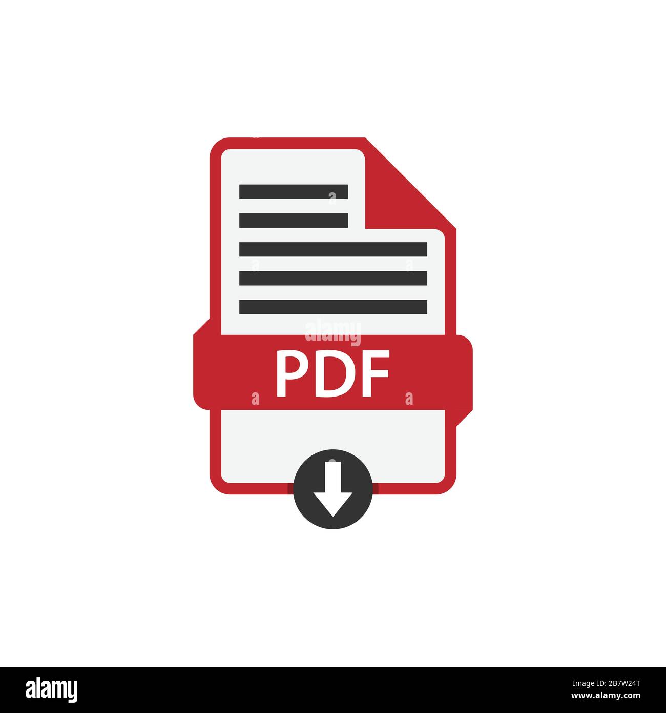 Pdf reader Banque d'images vectorielles - Alamy