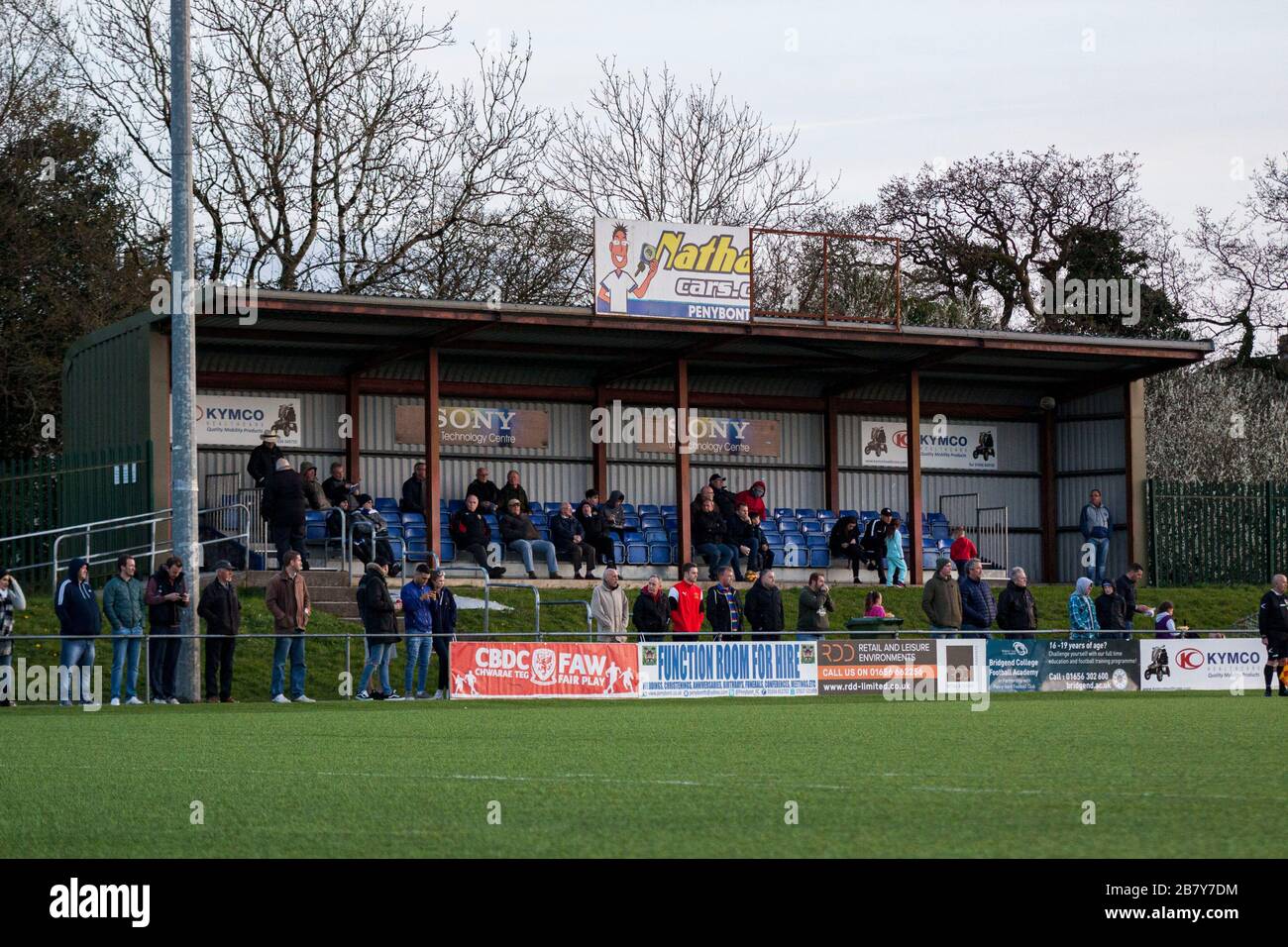 Haverfordwest County / Bridgend St au parc Bryntirion dans la demi ...