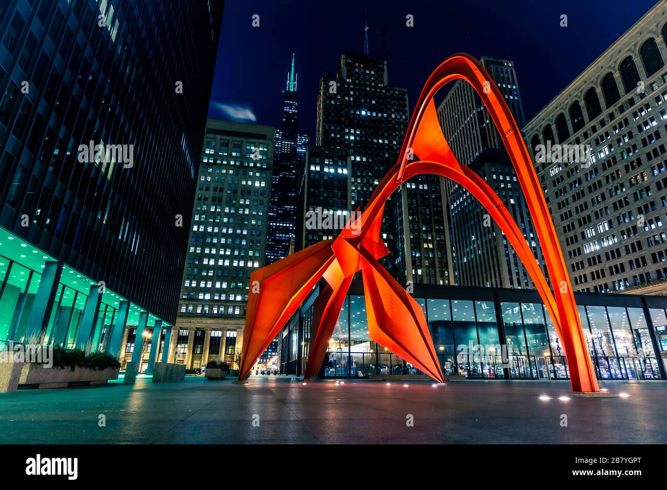 Alexander calder flamingo Banque de photographies et d’images à haute ...