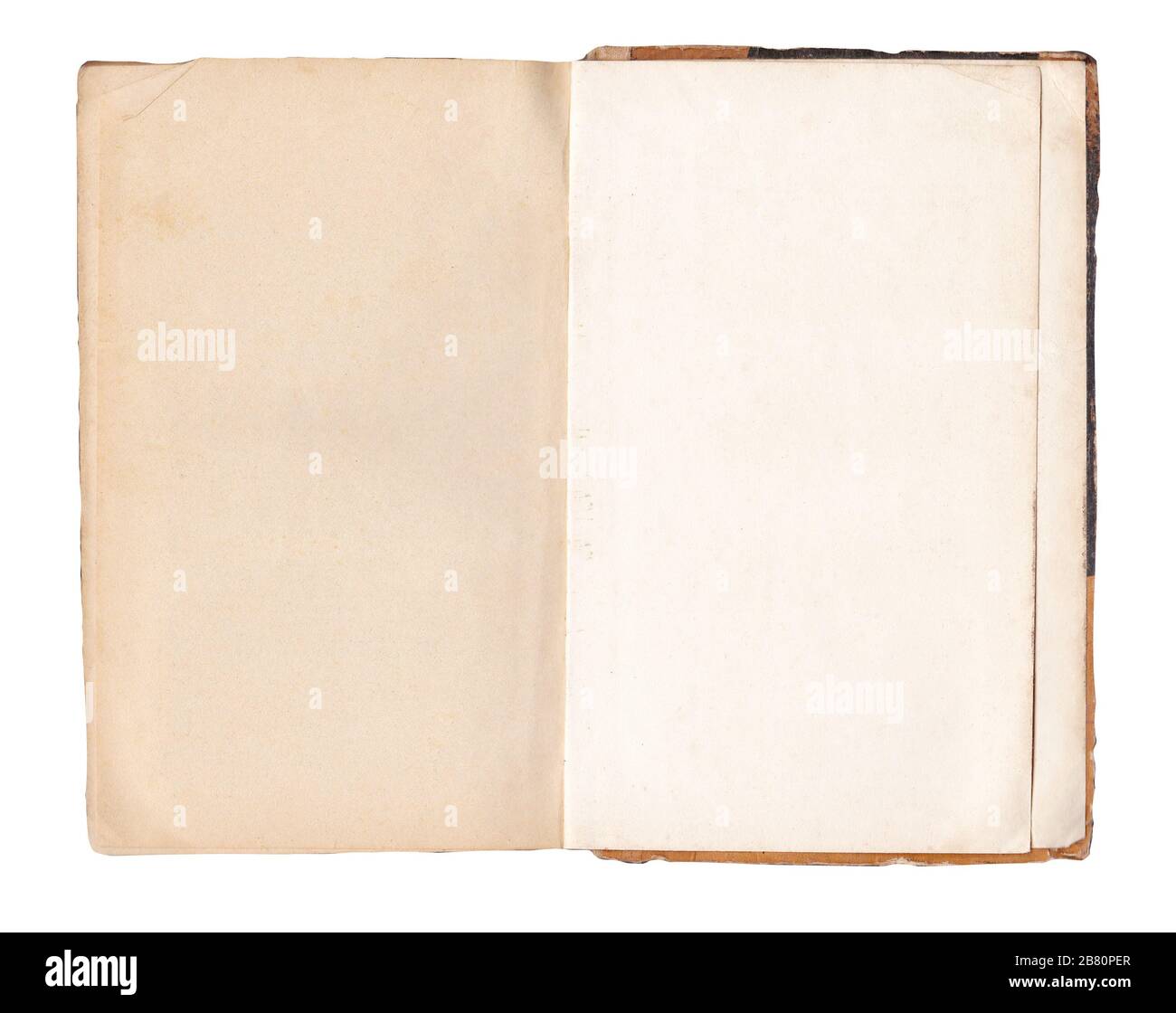 Vieux livre vierge Banque d'images détourées - Alamy