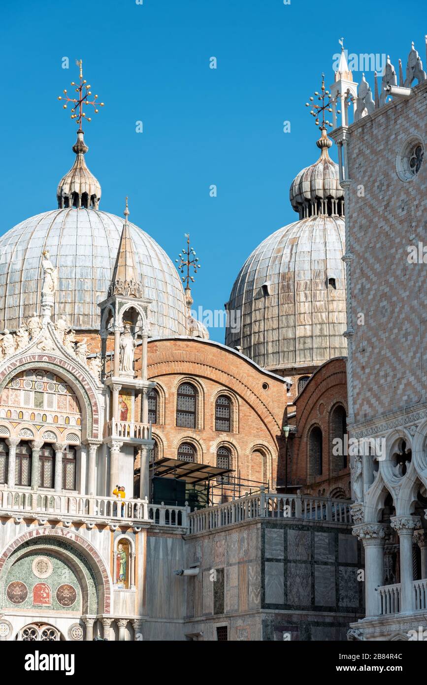 Vue de dessus de toit de venise Banque de photographies et d’images à ...