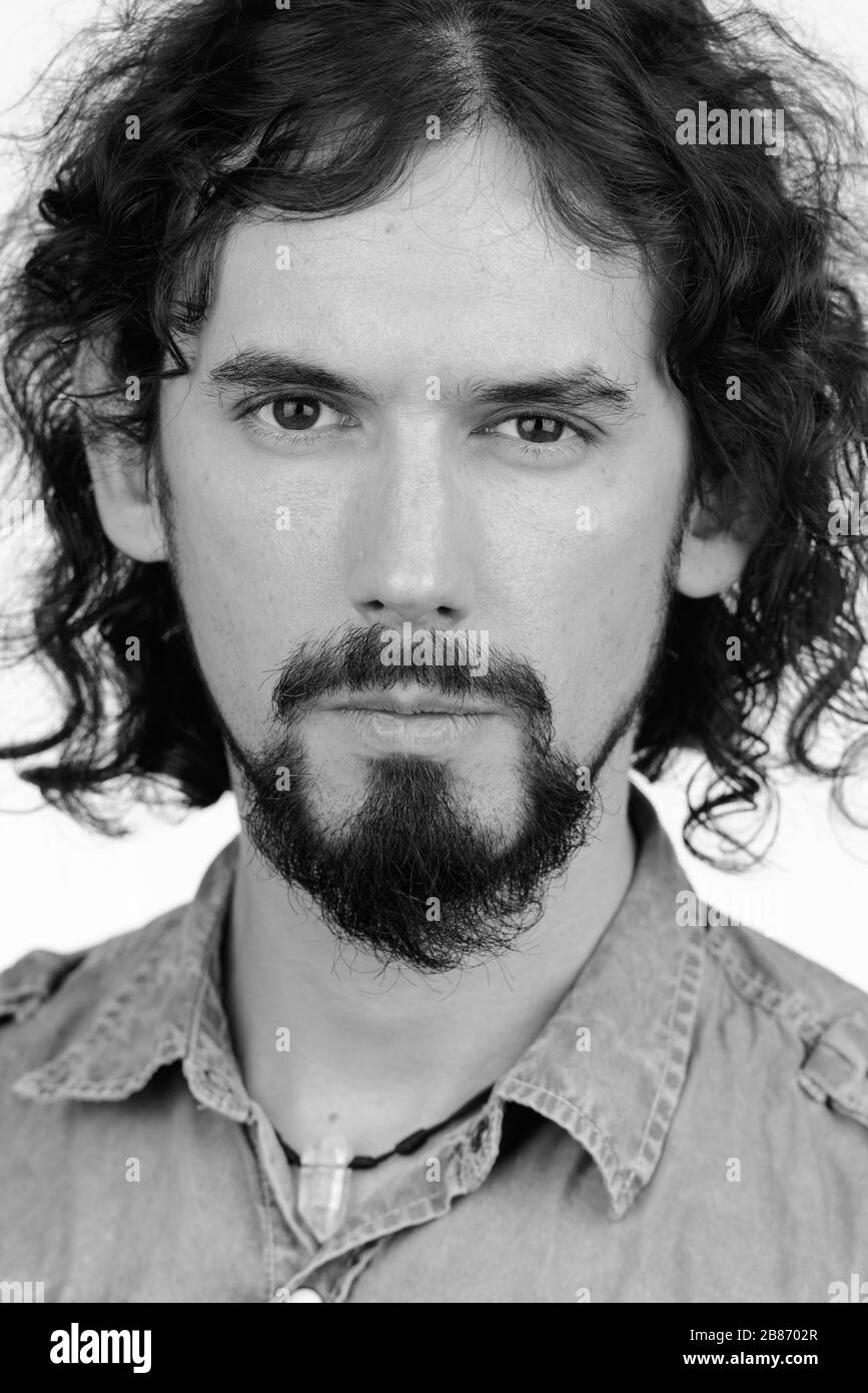 Bel homme Banque d'images noir et blanc - Alamy