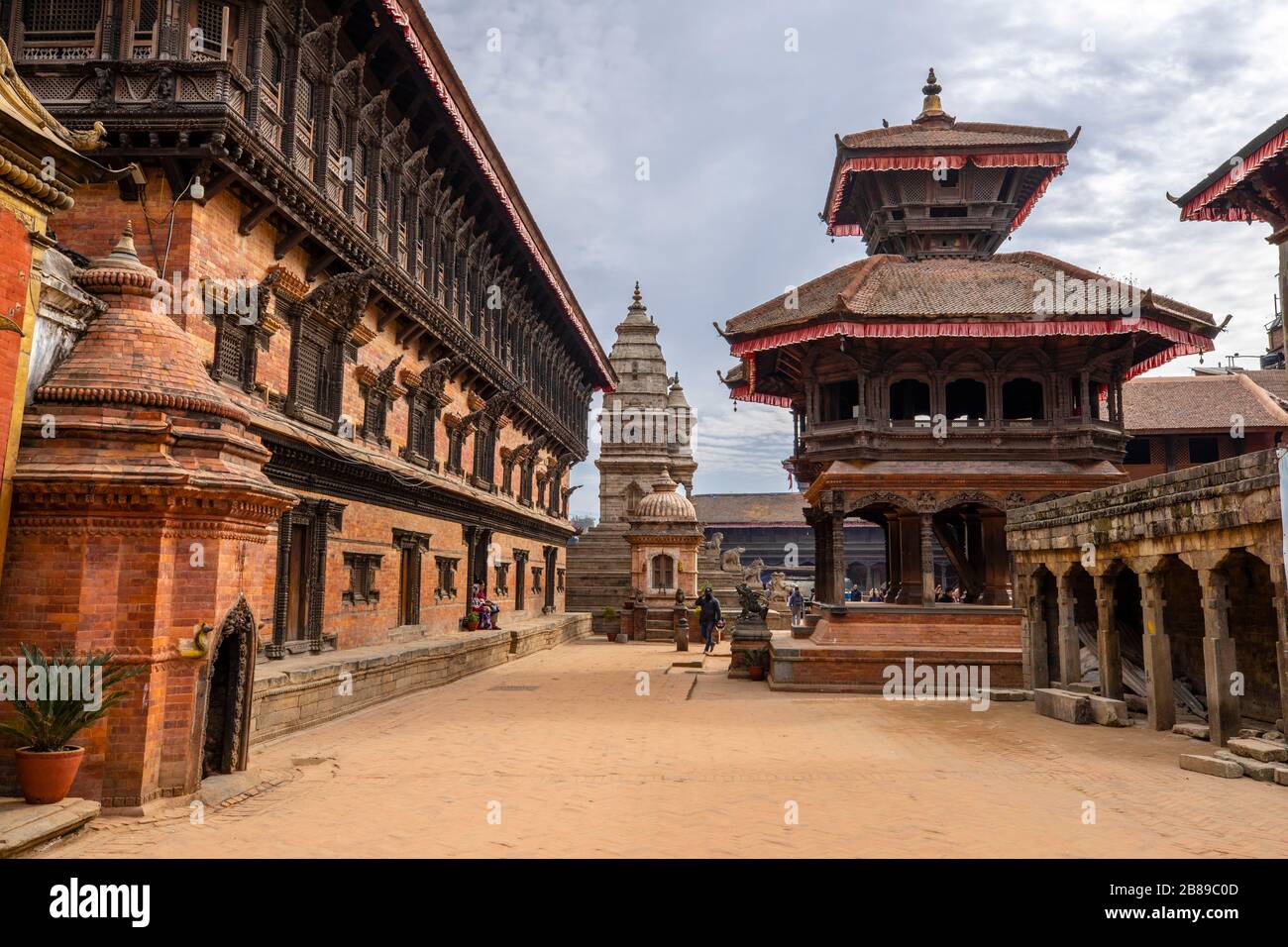 Bhaktapur royal palace Banque de photographies et d’images à haute ...