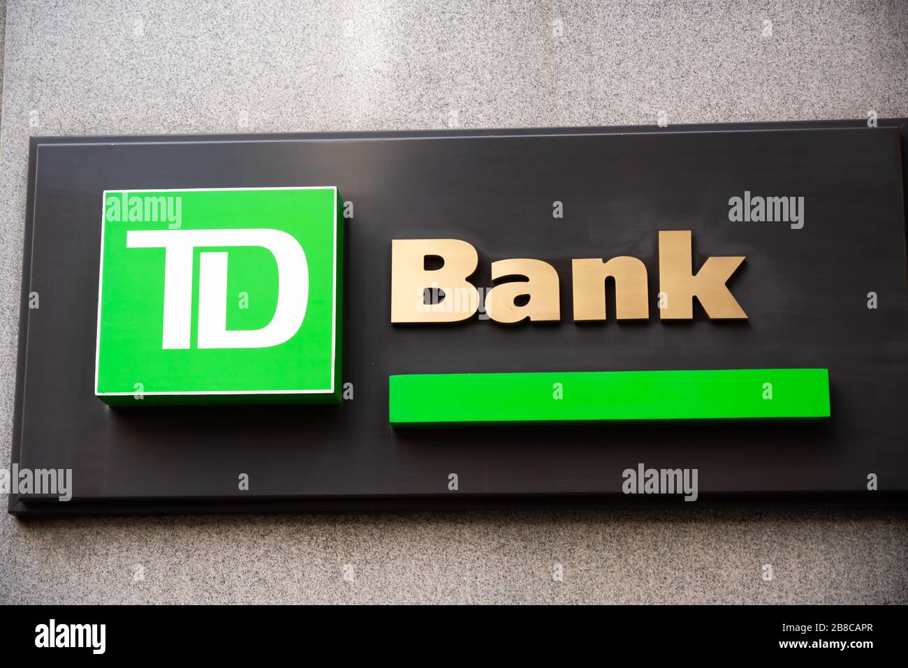 Td bank logo Banque de photographies et d’images à haute résolution - Alamy