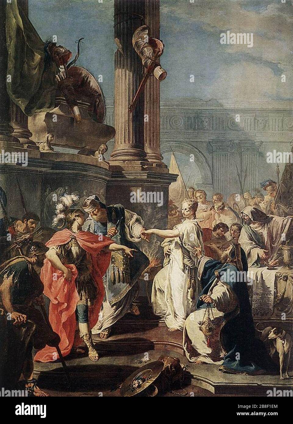 The sacrifice of polyxena Banque de photographies et d’images à haute ...