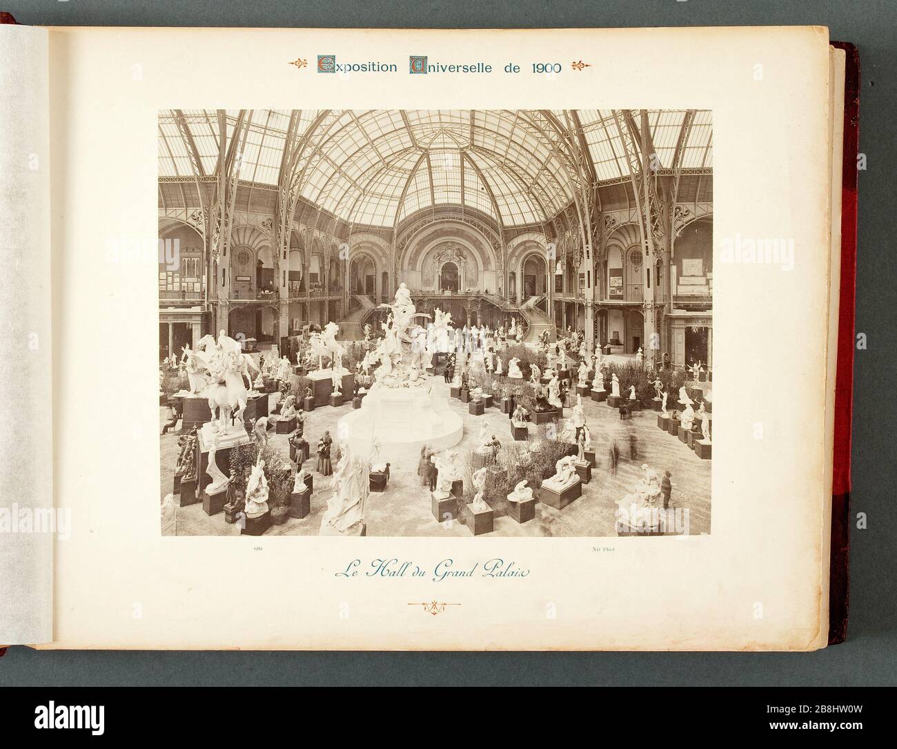 PARIS EXPO 1900 - PALAIS GRAND HALL exposition universelle Paris 1900 ...