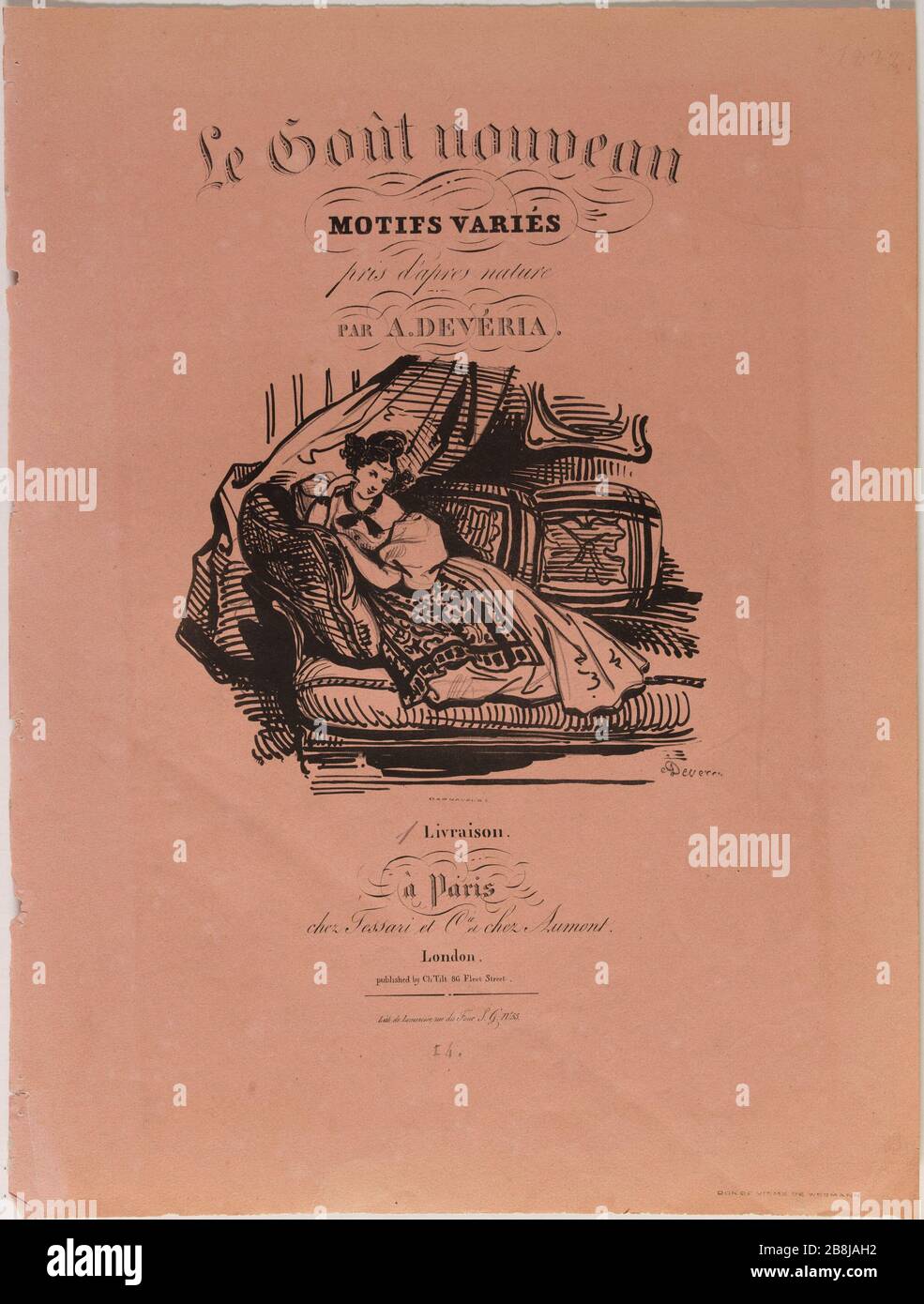 Achille deveria joseph Banque de photographies et d’images à haute ...