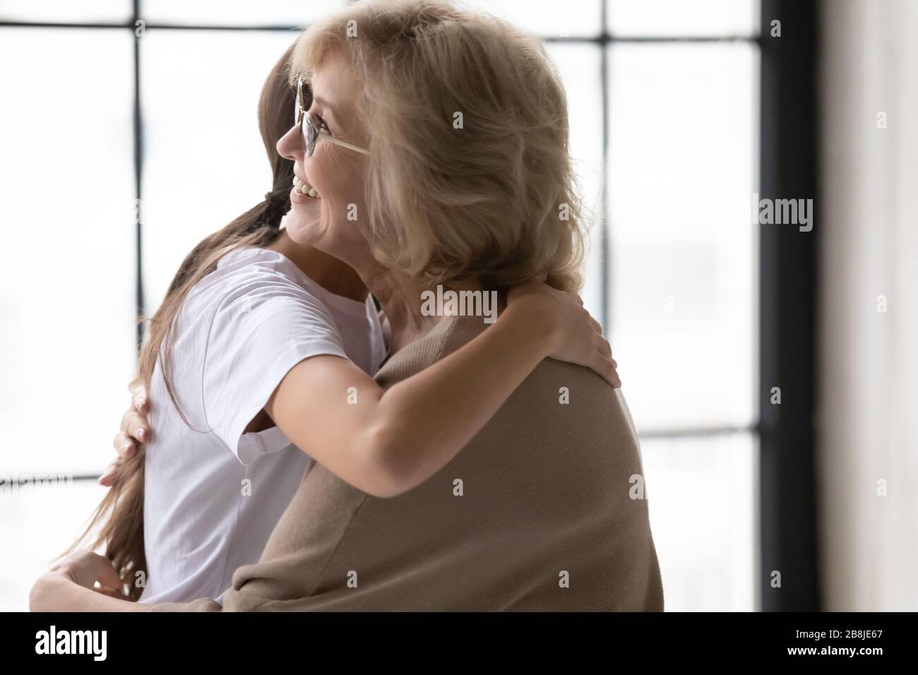 Une Mère âgée Et Sa Fille Adulte Banque De Photographies Et Dimages à