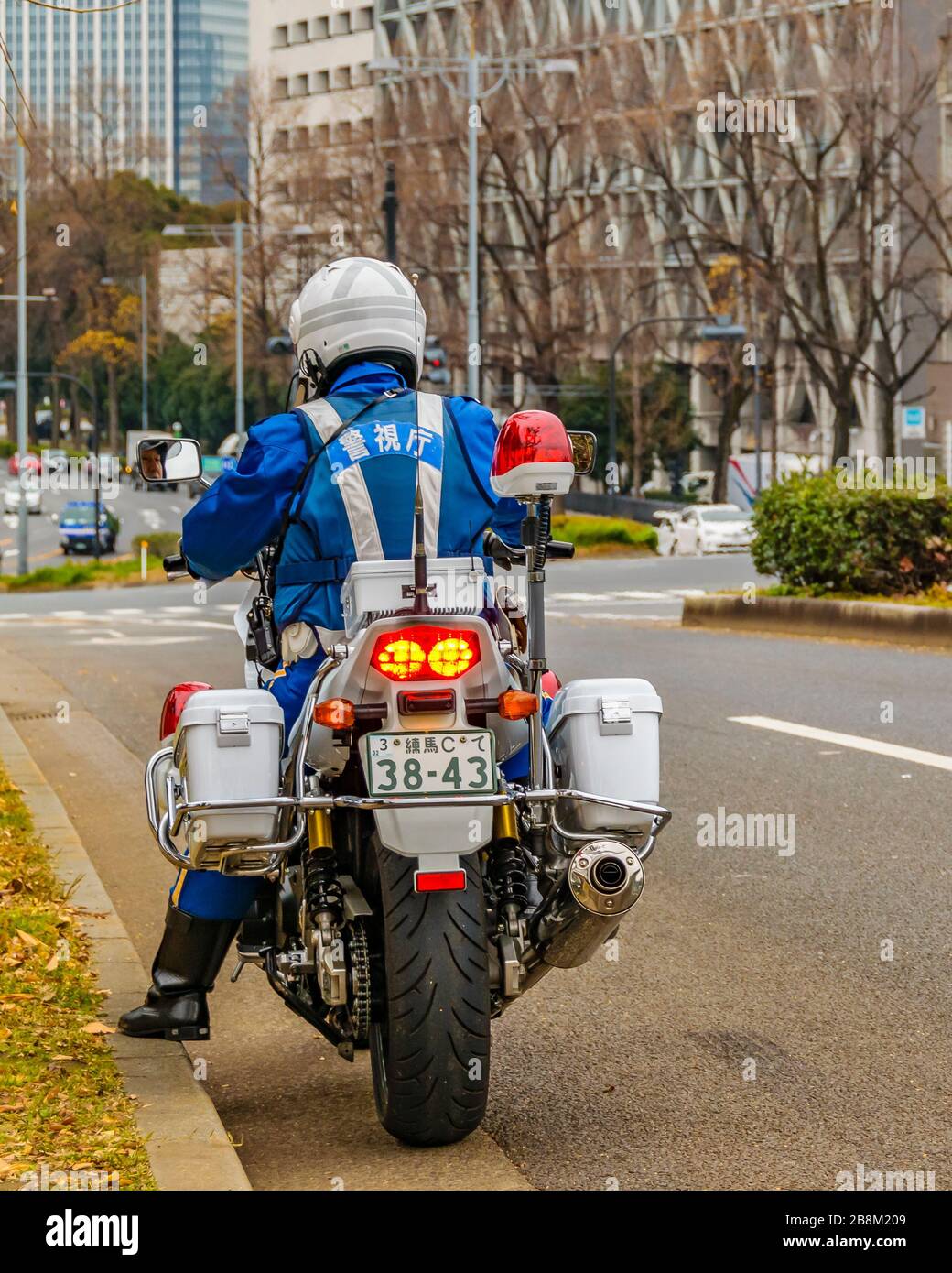 Police de moto de tokyo Banque de photographies et d’images à haute ...
