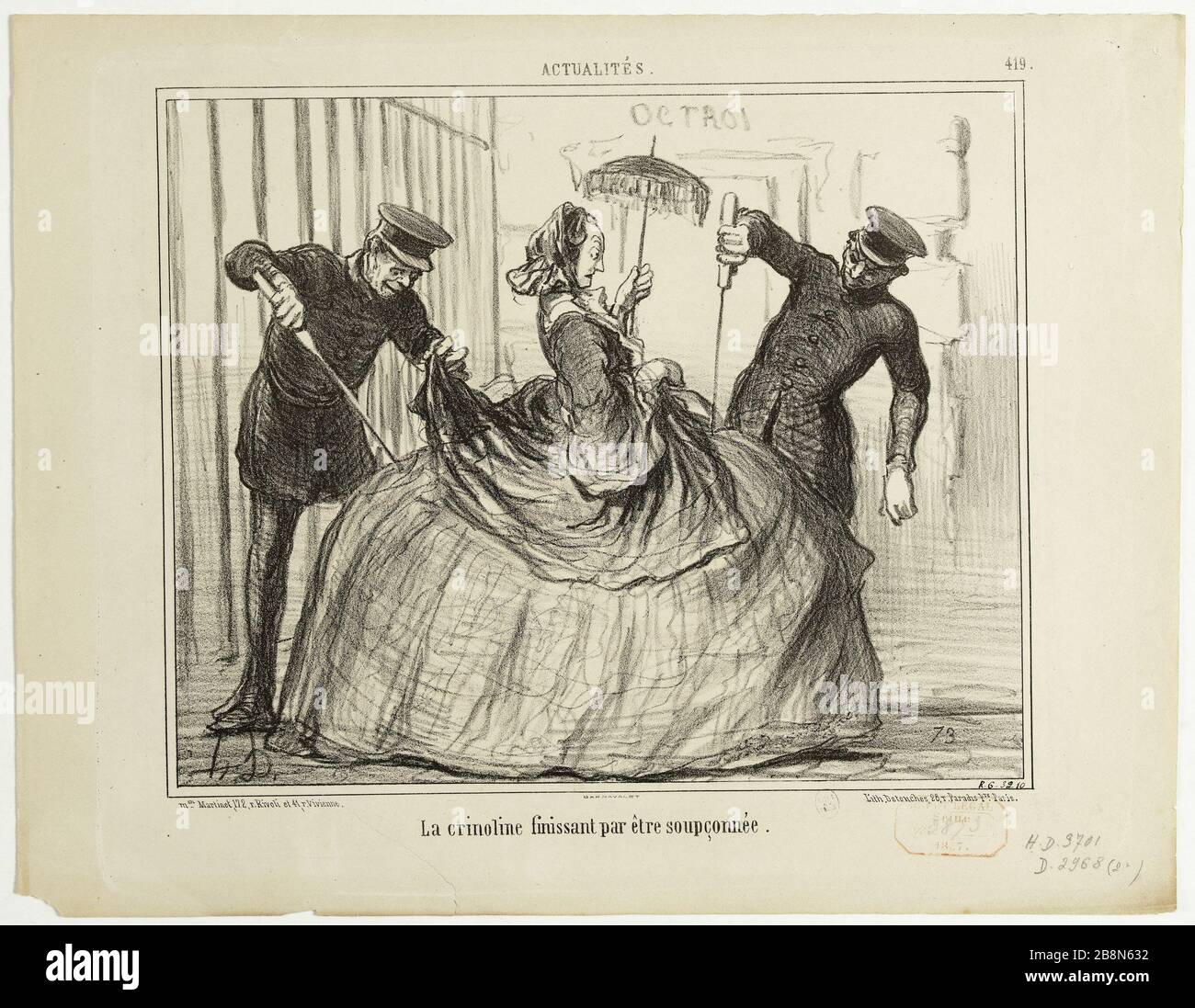 Crinoline caricature Banque de photographies et d’images à haute ...