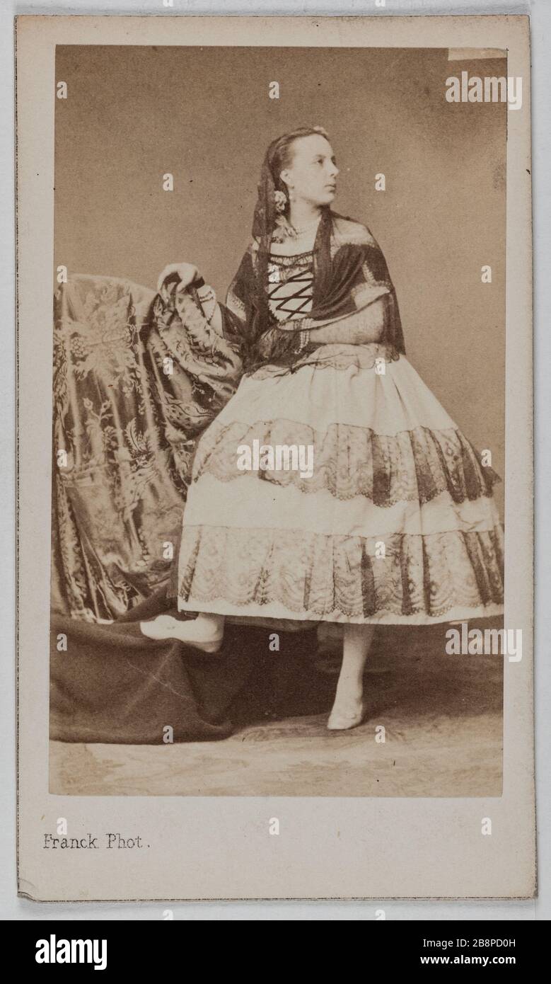 Portrait de Marie Lloyd (Marie Emily Jolly dit), (TH. Georges Vibert ...