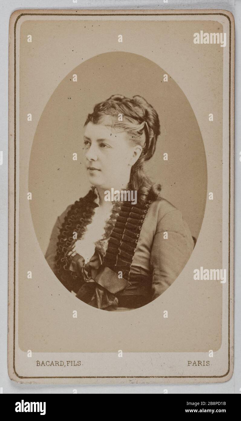 Portrait de Marie Lloyd (Marie Emily Jolly dit), (TH. Georges Vibert ...