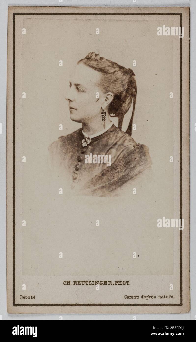 Portrait de Marie Lloyd (Marie Emily Jolly dit), (TH. Georges Vibert ...