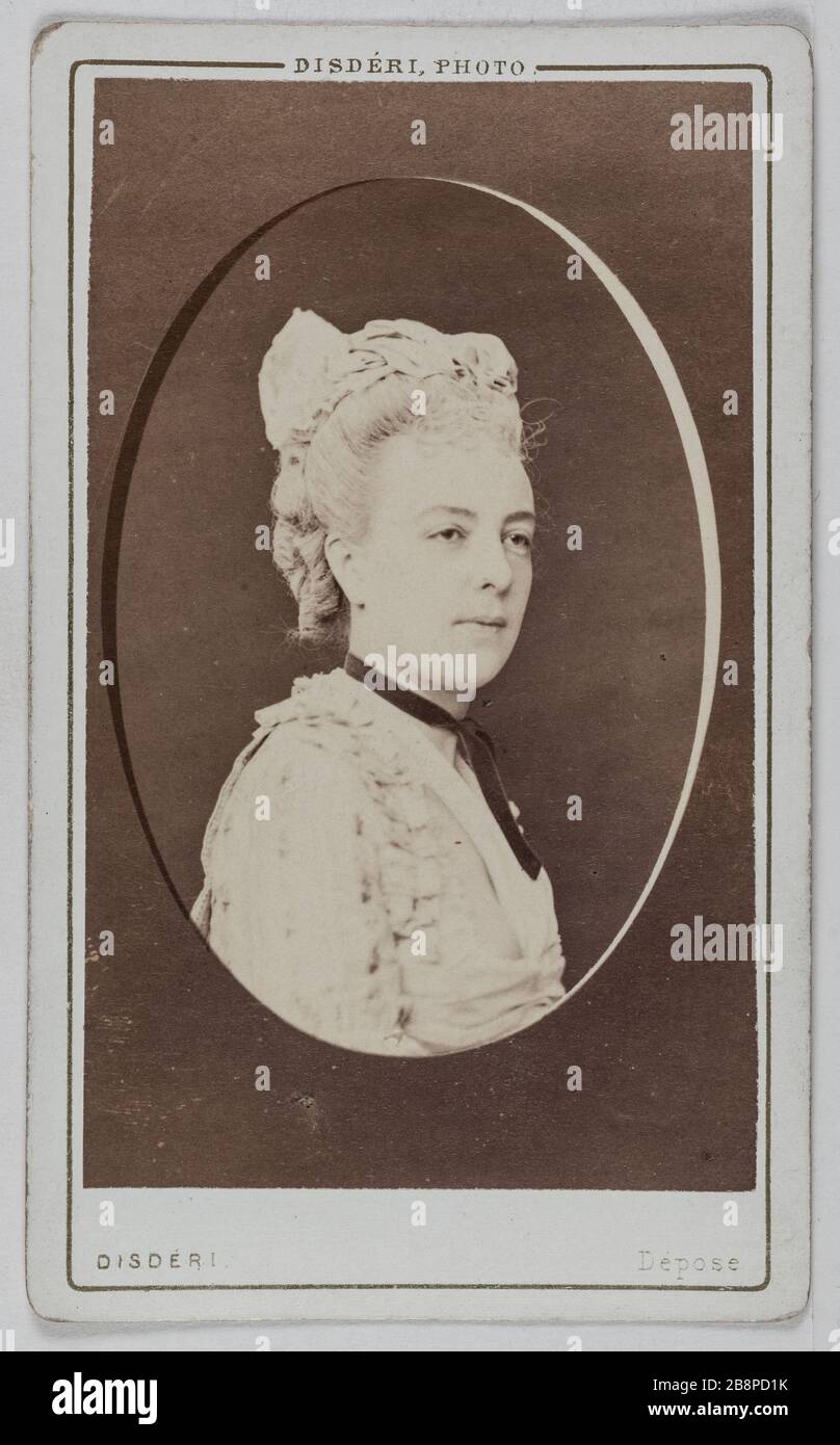 Portrait de Marie Lloyd (Marie Emily Jolly dit), (TH. Georges Vibert ...