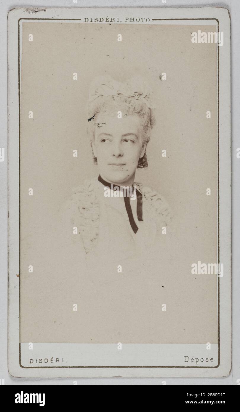 Portrait de Marie Lloyd (Marie Emily Jolly dit), (TH. Georges Vibert ...
