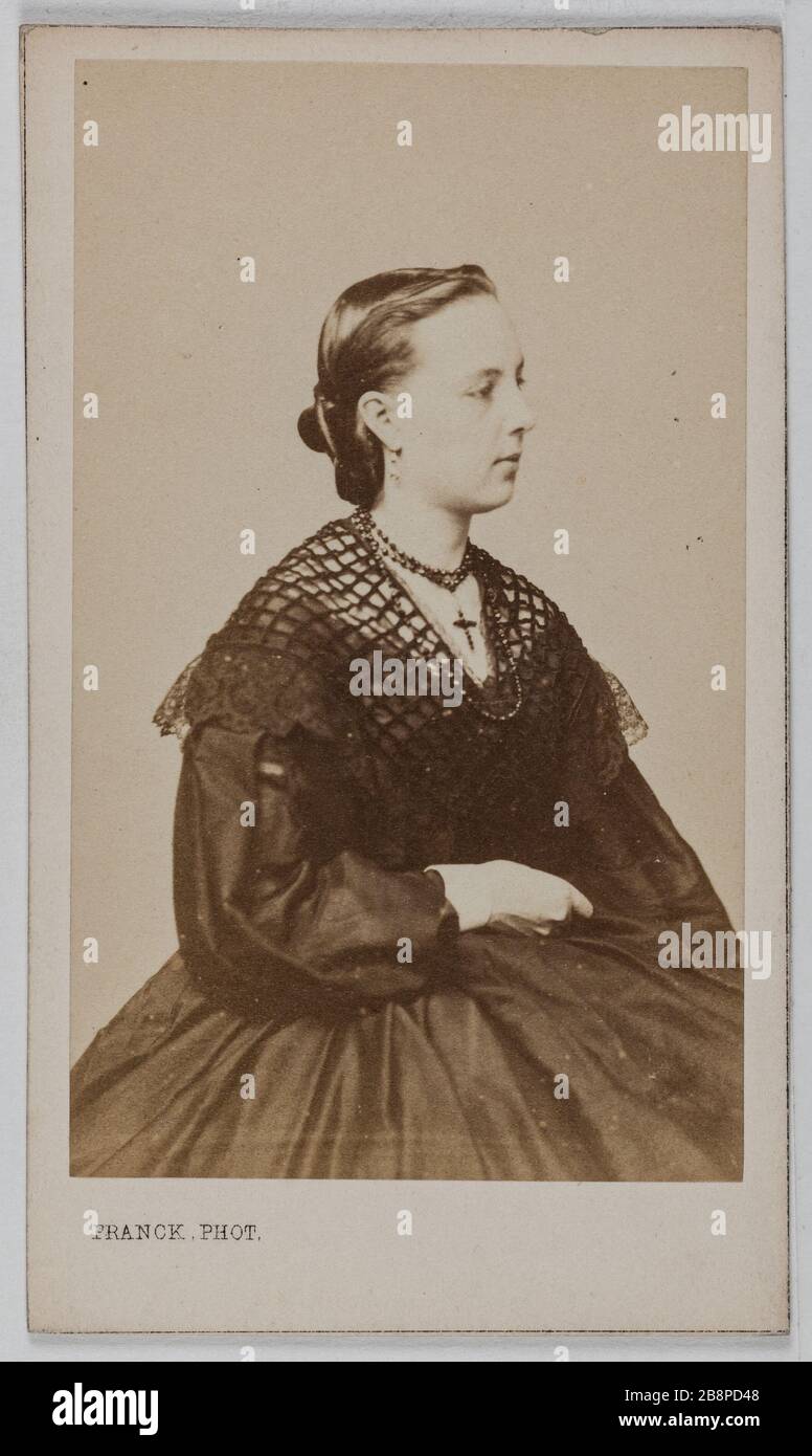 Portrait de Marie Lloyd (Marie Emily Jolly dit), (TH. Georges Vibert ...