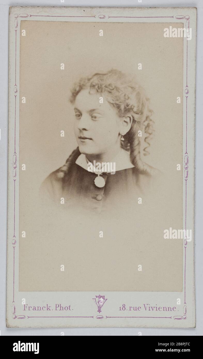 Portrait de Suzanne Reichenberg (1853-1924), Baronne de BourGoing ...