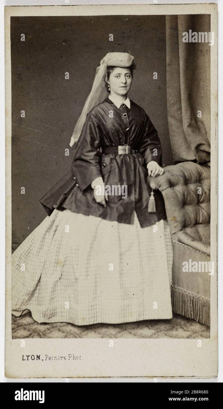 Portrait de Louise (ou Lucile?) Durand (actrice au théâtre du Palais ...