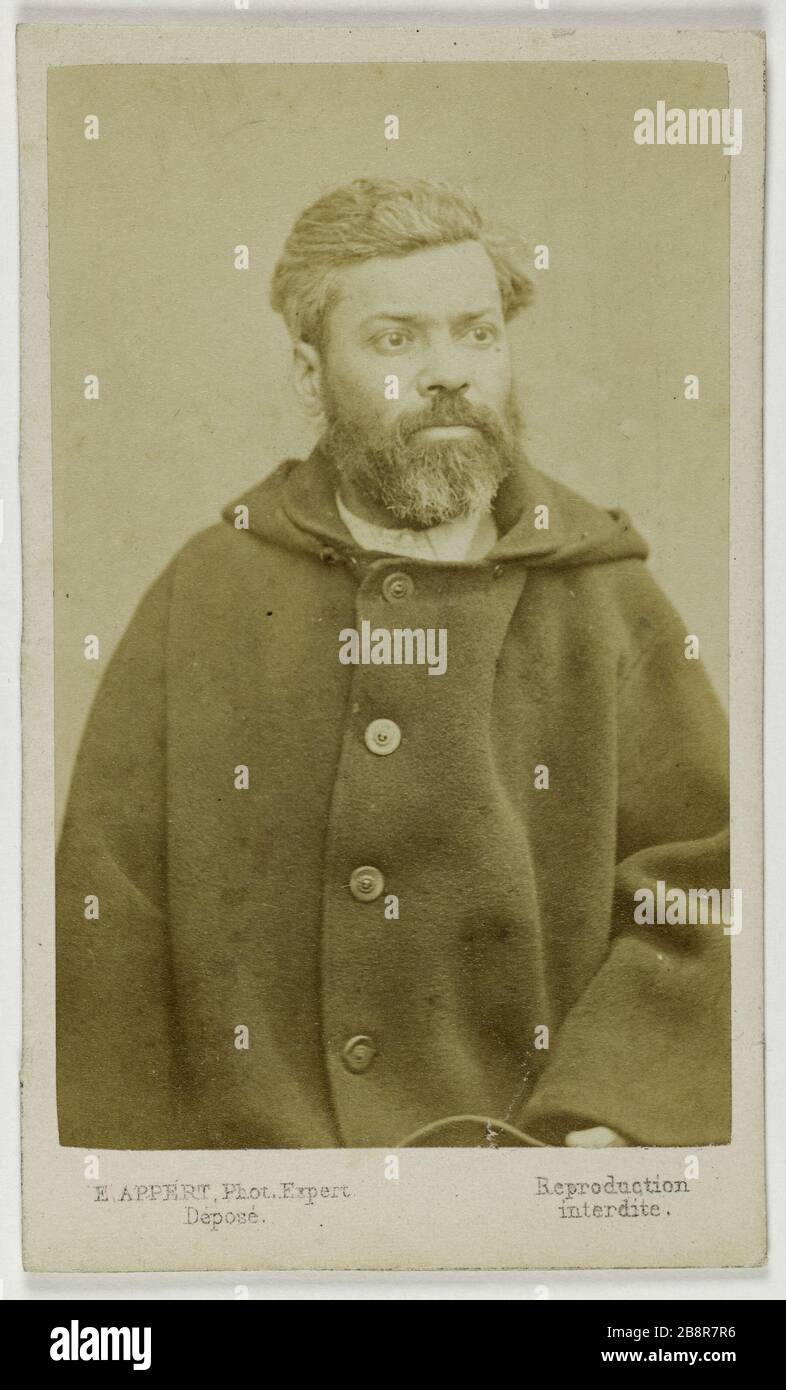 Portrait de Genton, (chef de garde Roquette) Portrait de Genton, (chef ...