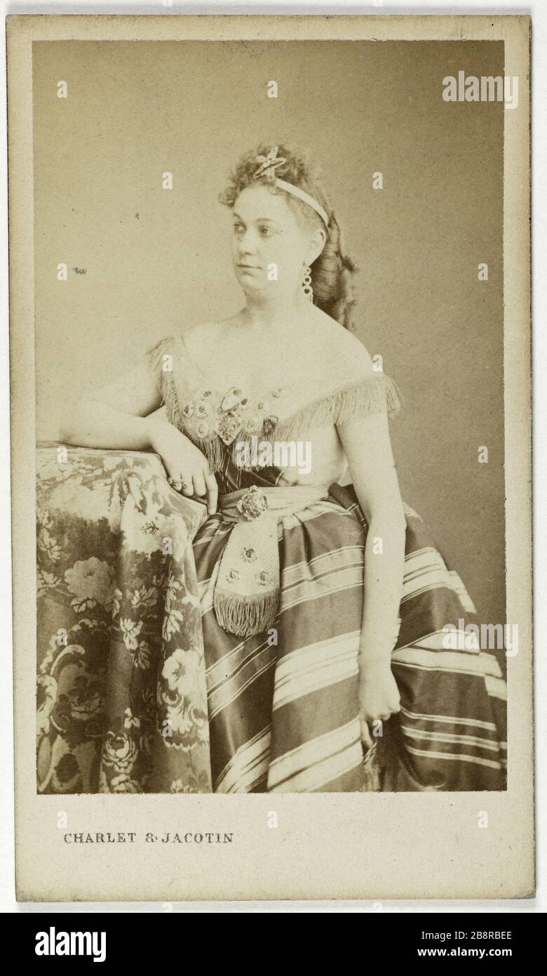 Portrait de Labet Elisa (actrice) Portrait de Labet Elisa, actrice ...