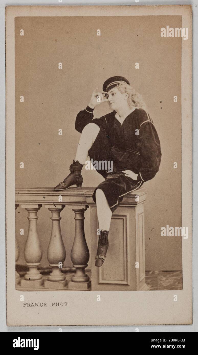 Portrait de Marie Jolly ou Joly (actrice aux Folies Marigny) Portrait ...