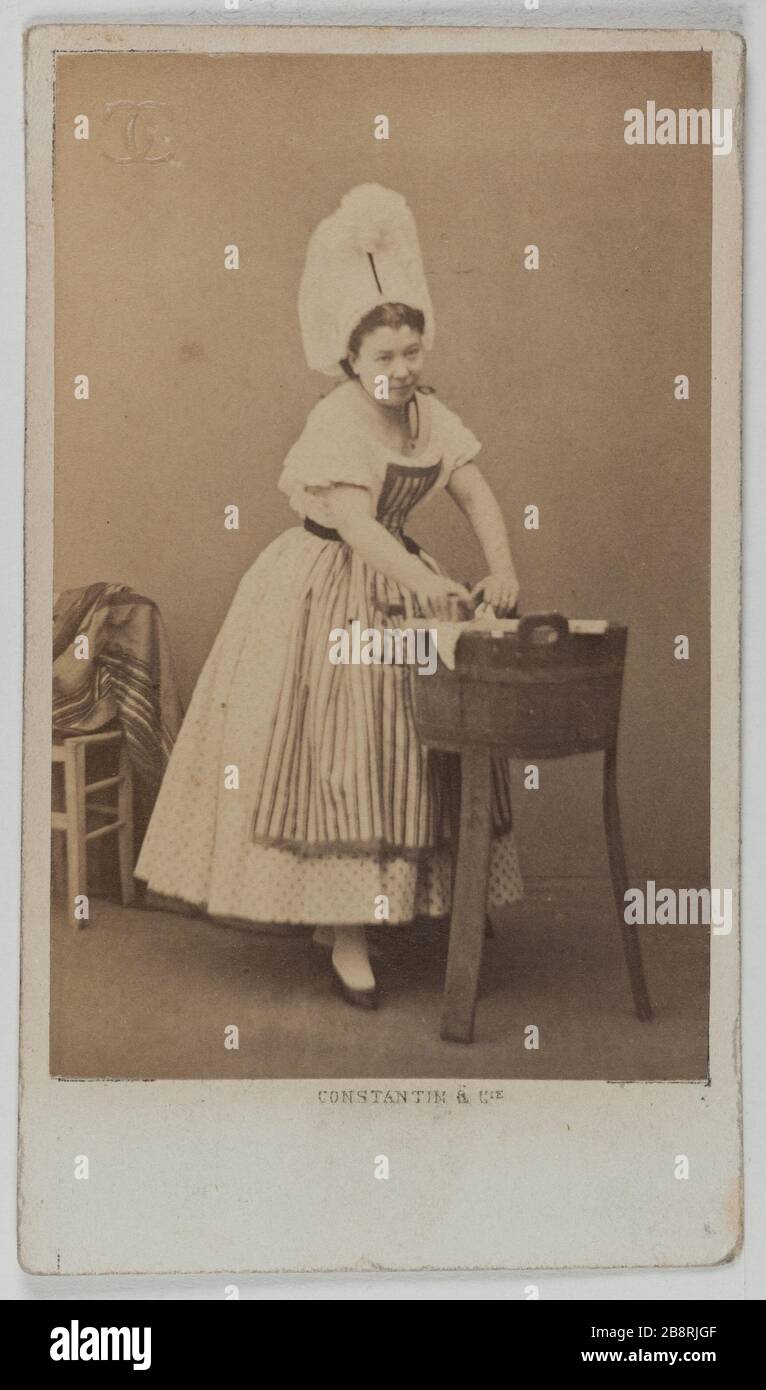 Portrait de Lemercier L. (chanteuse et actrice) Portrait de L ...