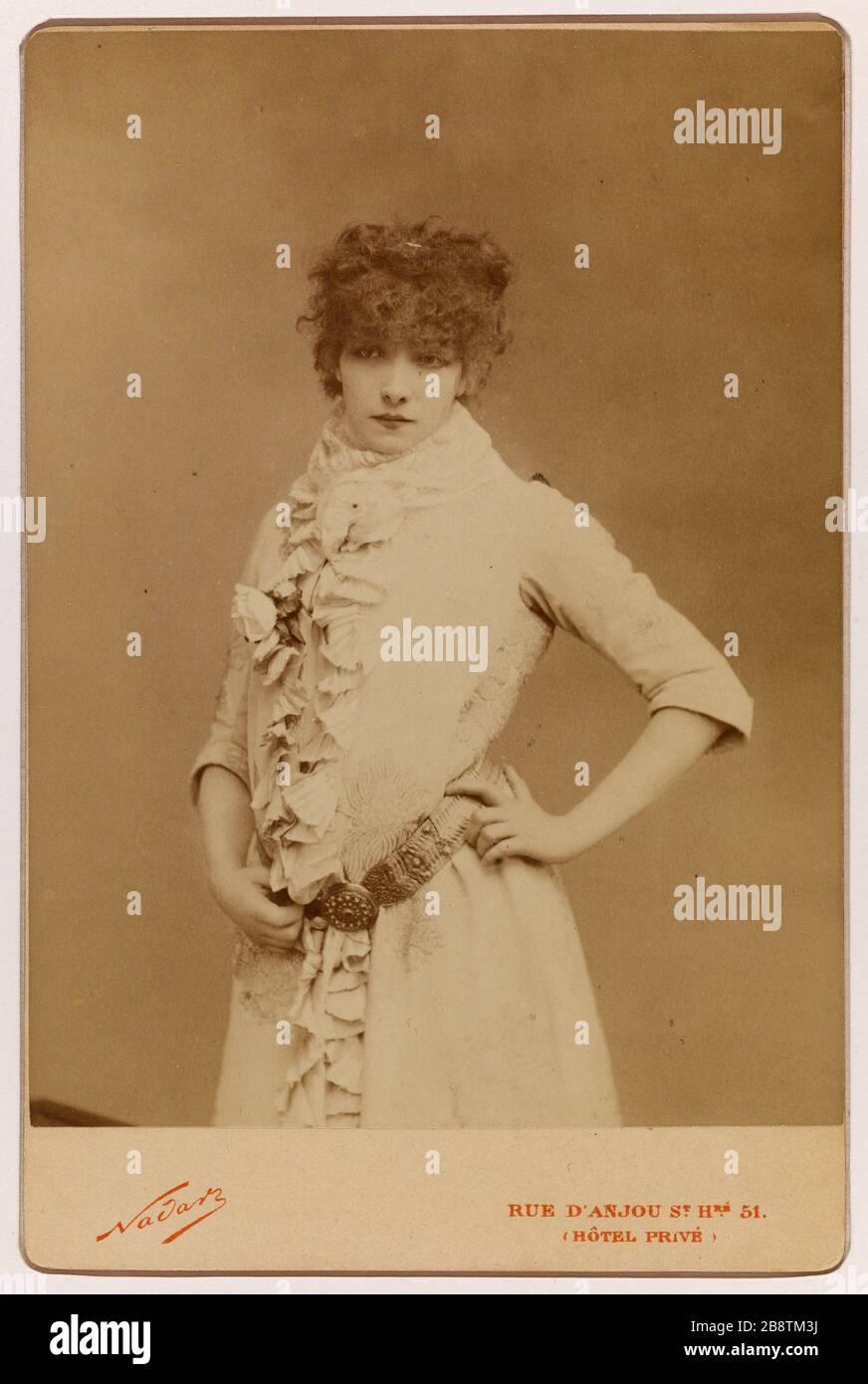 Sarah bernhardt portrait Banque de photographies et d’images à haute ...