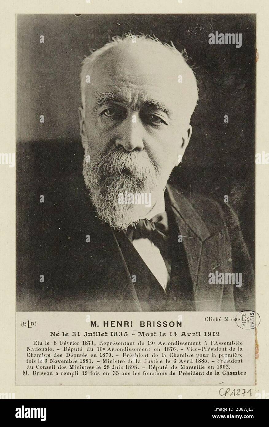 Henri brisson Banque de photographies et d’images à haute résolution ...