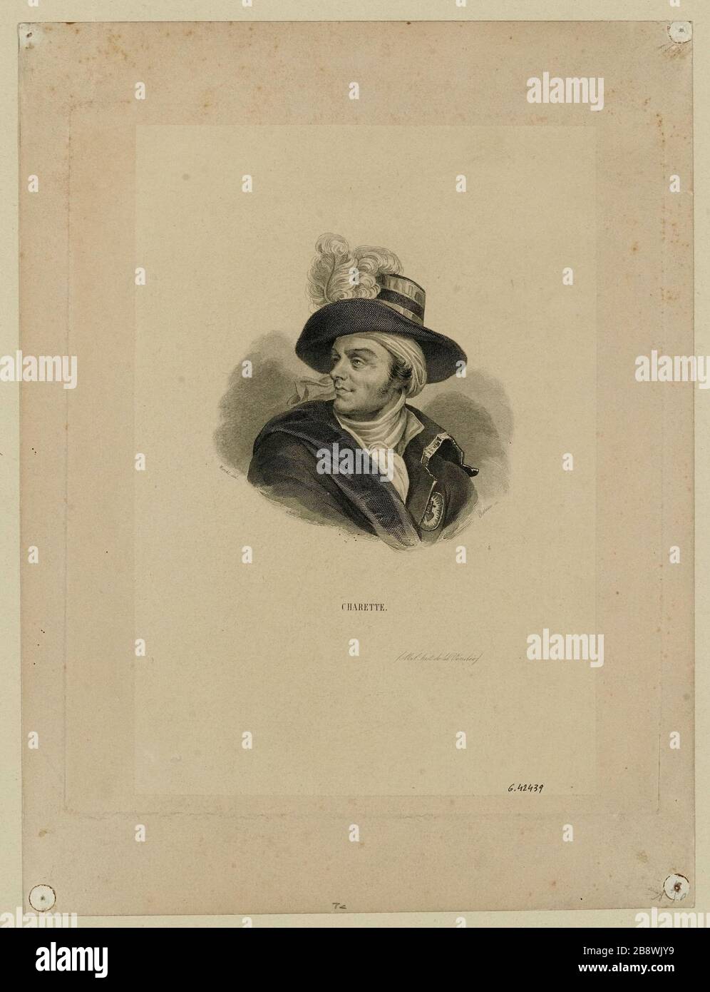 Francois athanase de charette de la contrie Banque de photographies et ...