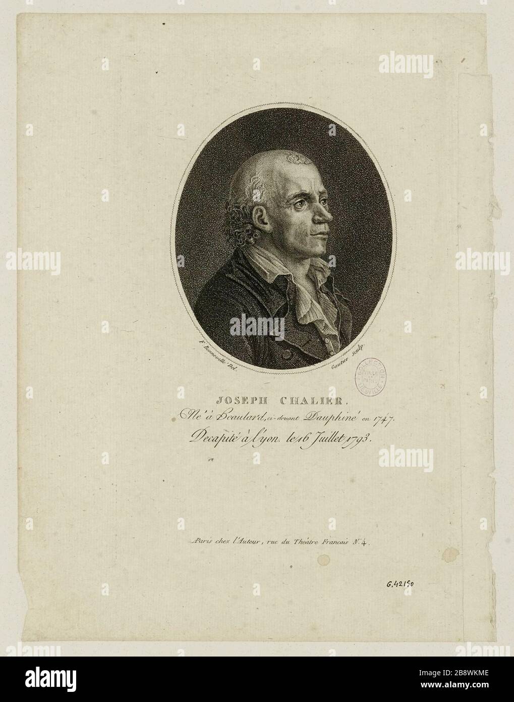 Joseph chalier Banque de photographies et d’images à haute résolution ...